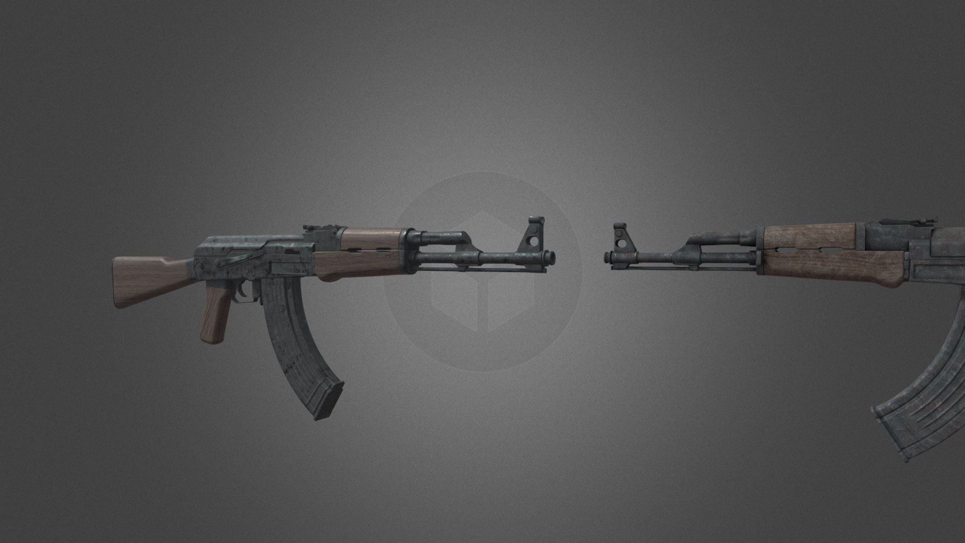 Ak47 mod 1951 - Download Free 3D model by buh (@buh-late) [d222537 ...
