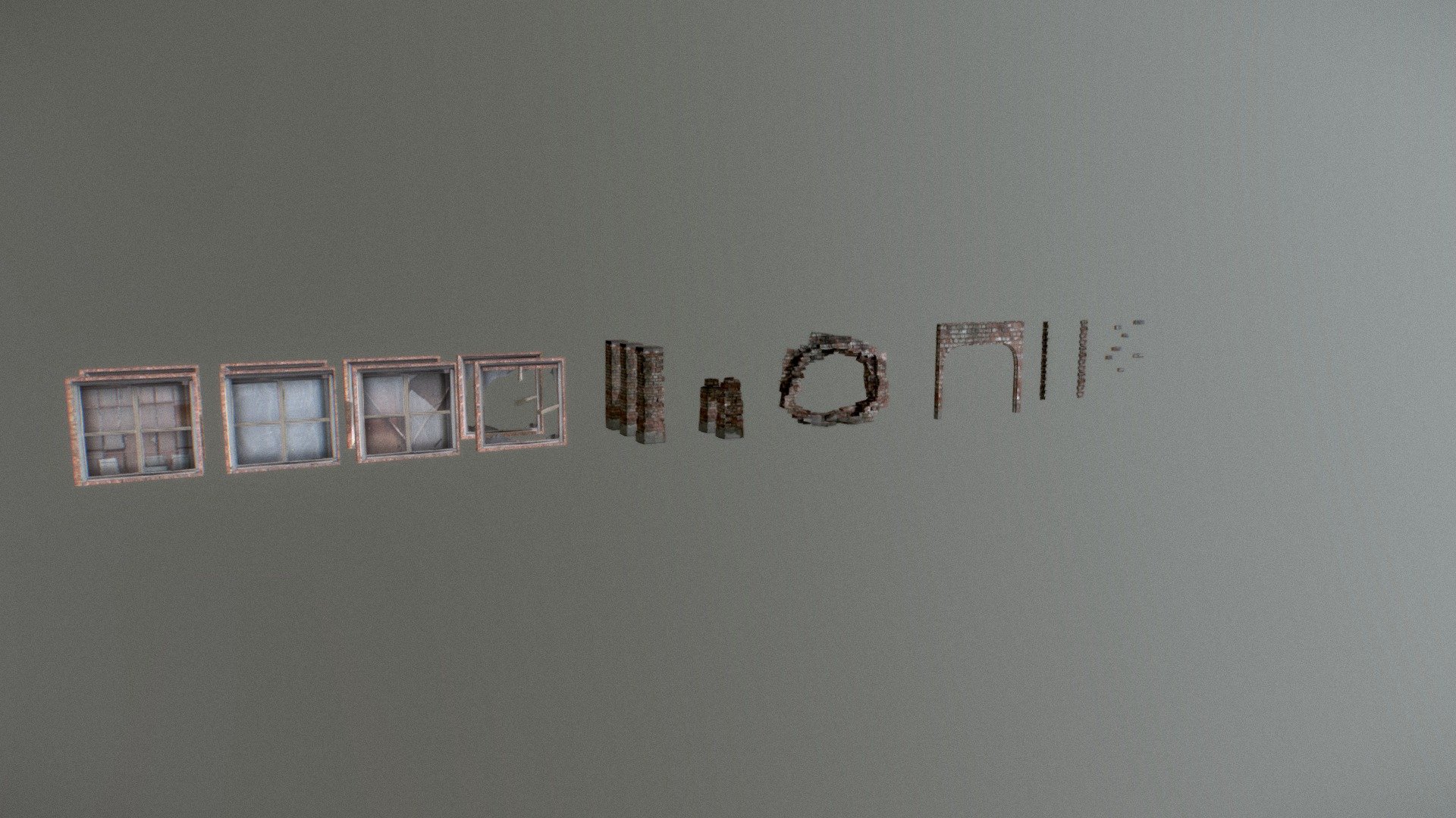 game ready brick assets - Download Free 3D model by spicybamer [d224b72 ...