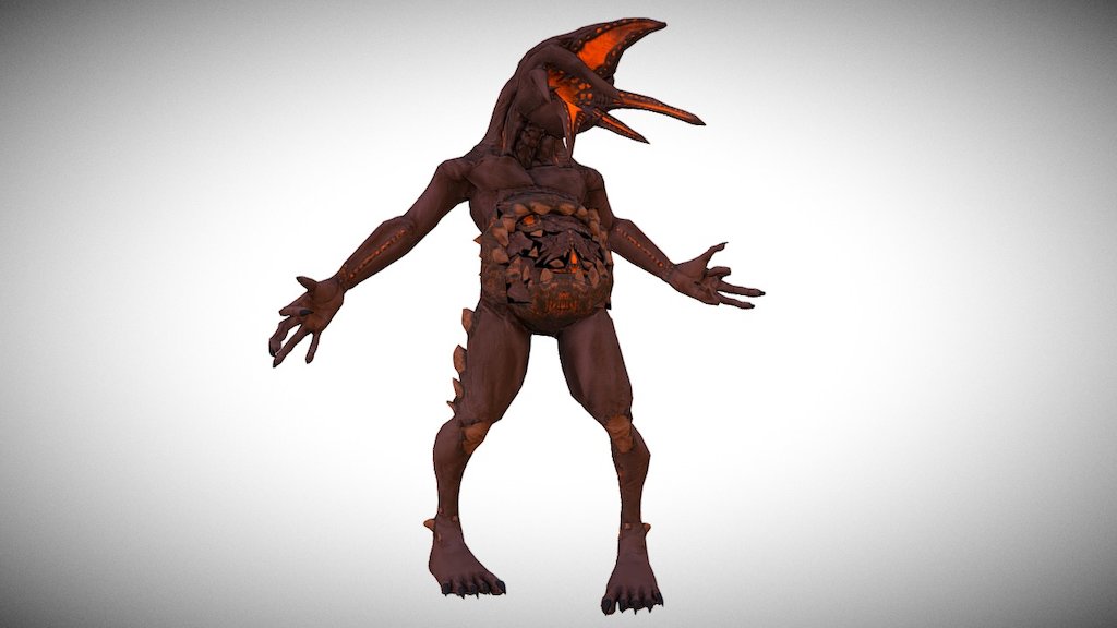 Glutton Demon - 3D model by nR. [d2253cf] - Sketchfab