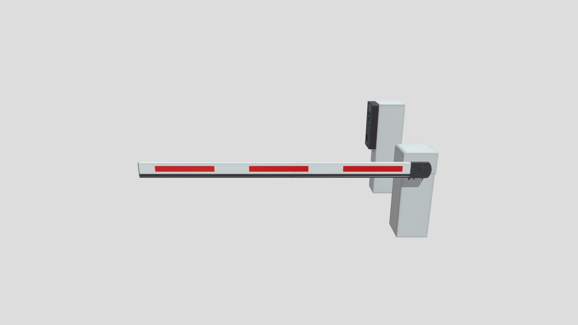 boom barrier 48 AM218 Archmodel - Buy Royalty Free 3D model by ...