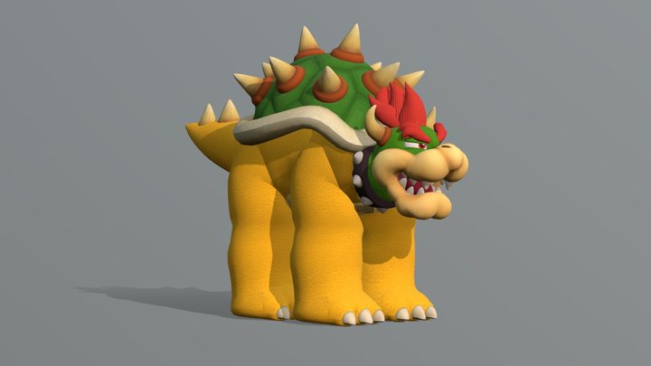 Bowser 3D models - Sketchfab