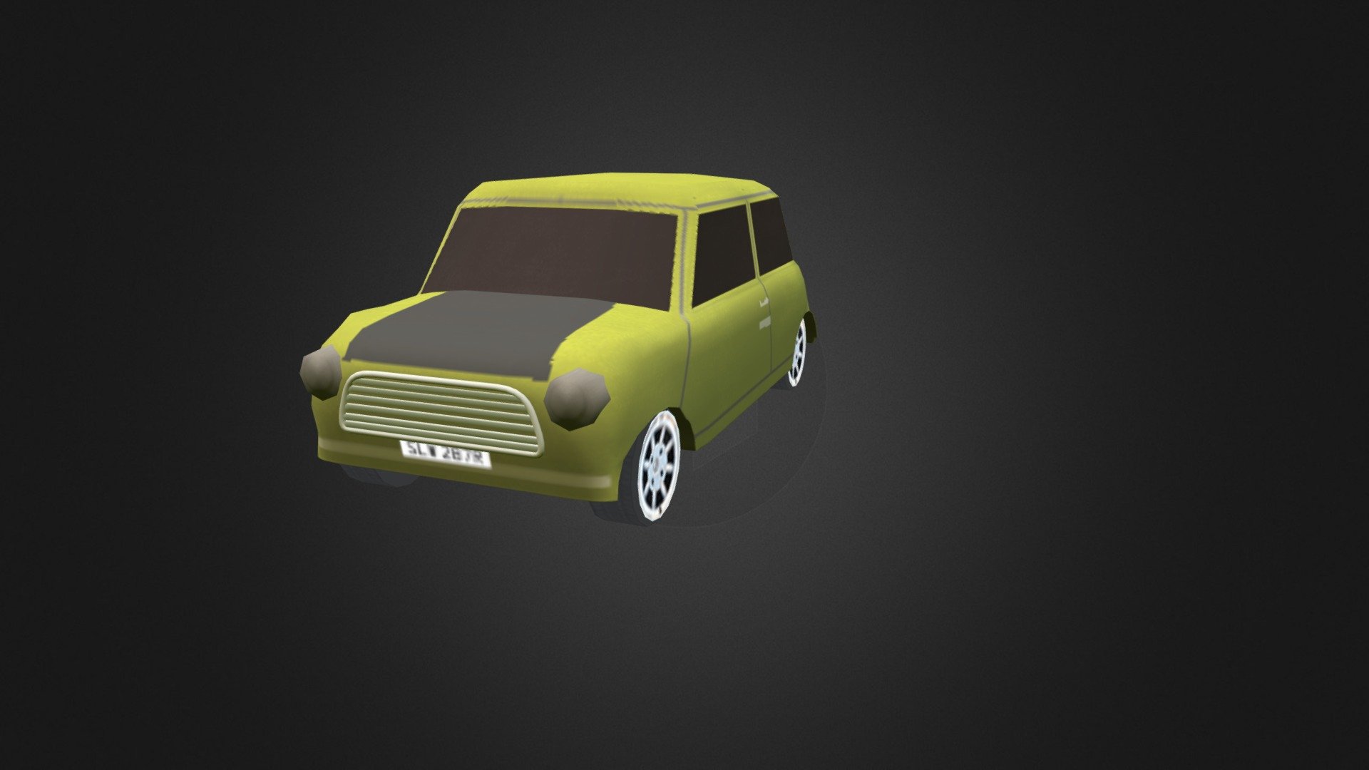 Mr Bean's Mini low poly - 3D model by RyanWIP [d227252] - Sketchfab