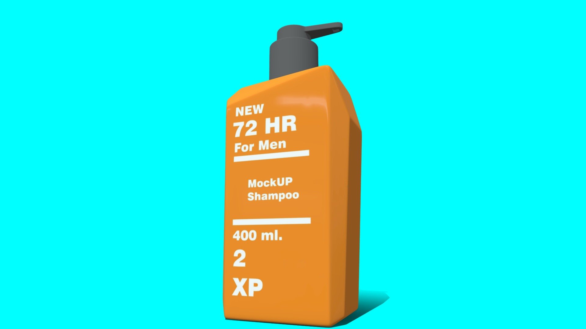 Shampoo Mockup Ready for Your Label - 3D model by karim_metwally ...