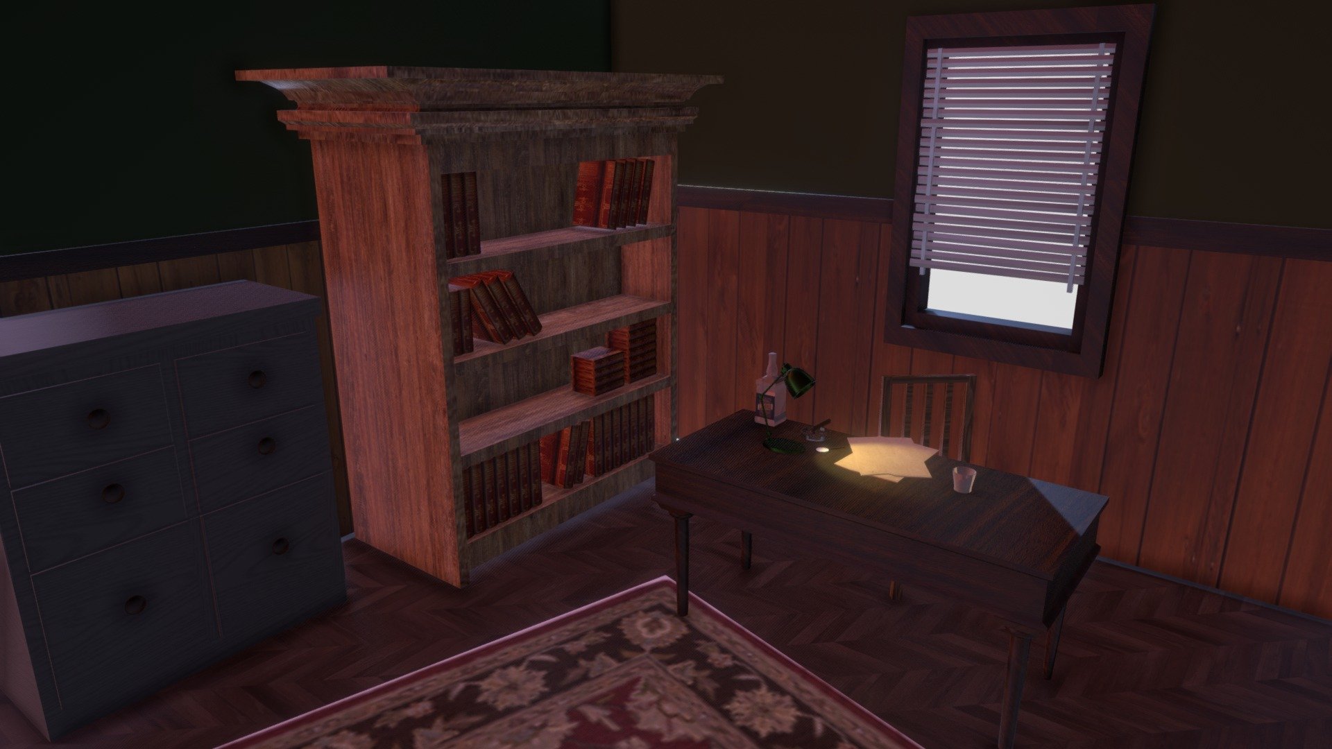 detective's office F - Download Free 3D model by Pr0st1ck [d227671 ...