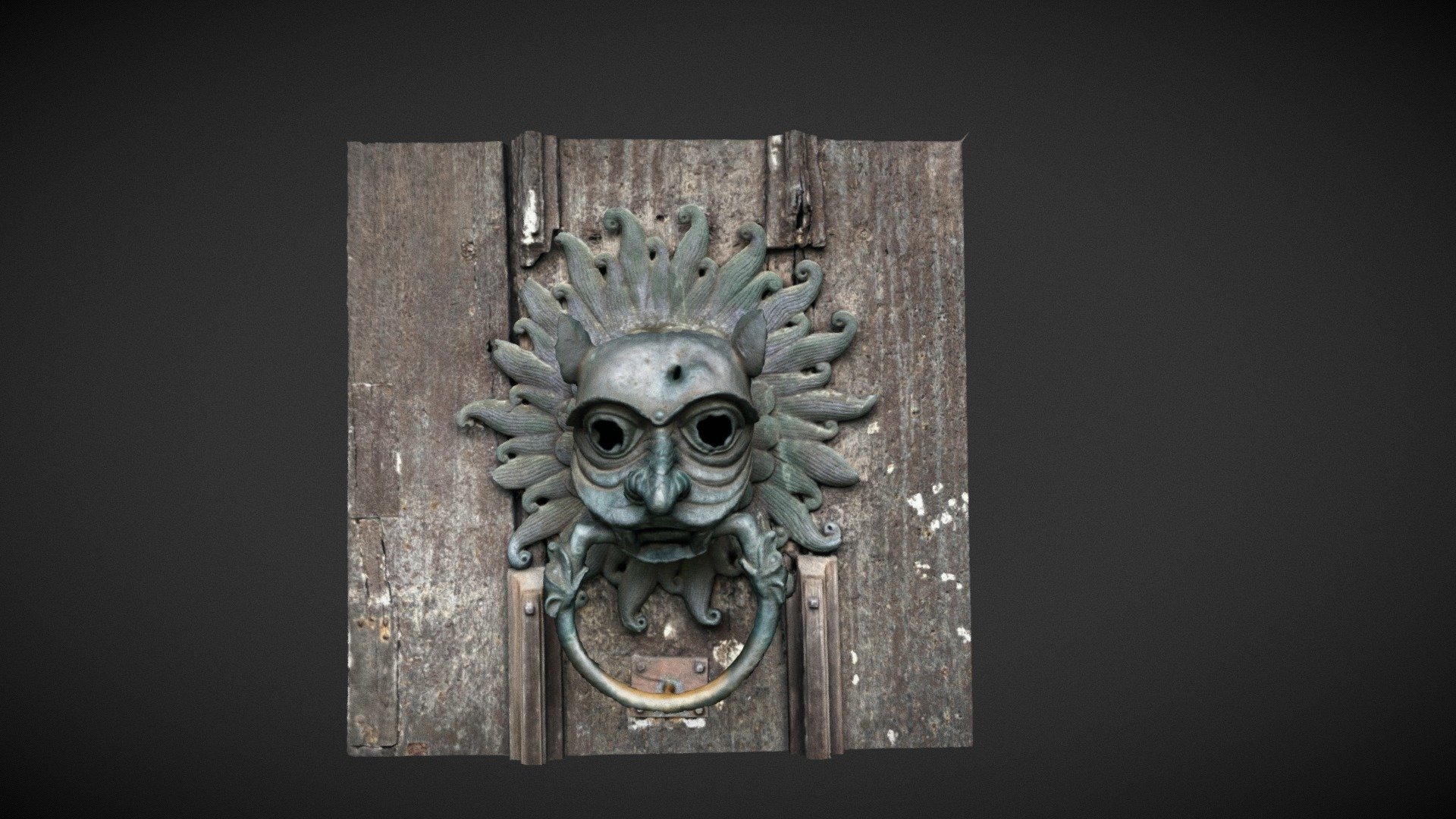 The Sanctuary Knocker, Durham Cathedral. - 3D model by TomSparrow ...