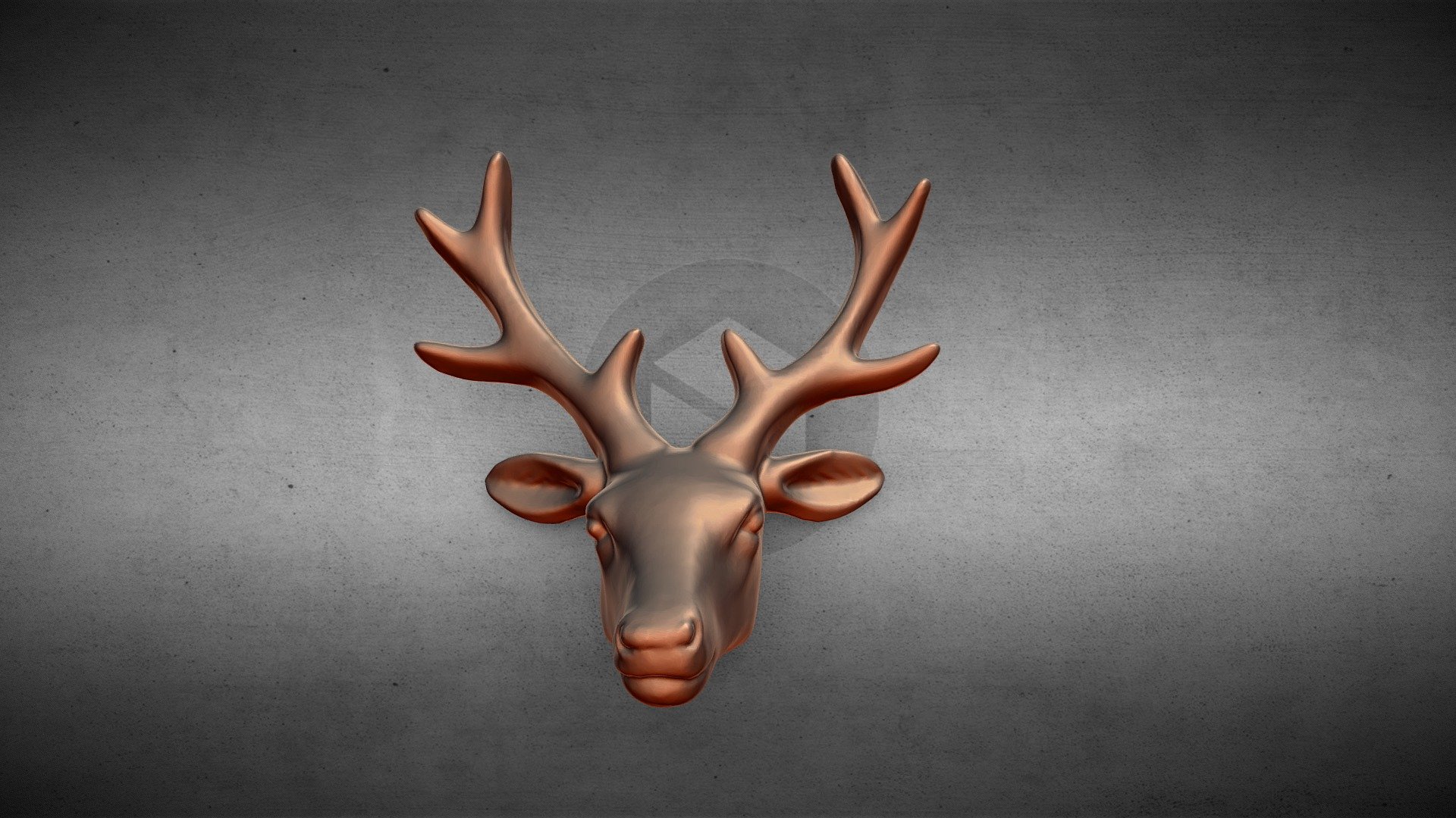 Deer And Antlers - Buy Royalty Free 3D model by Stephane.CelticVerse ...