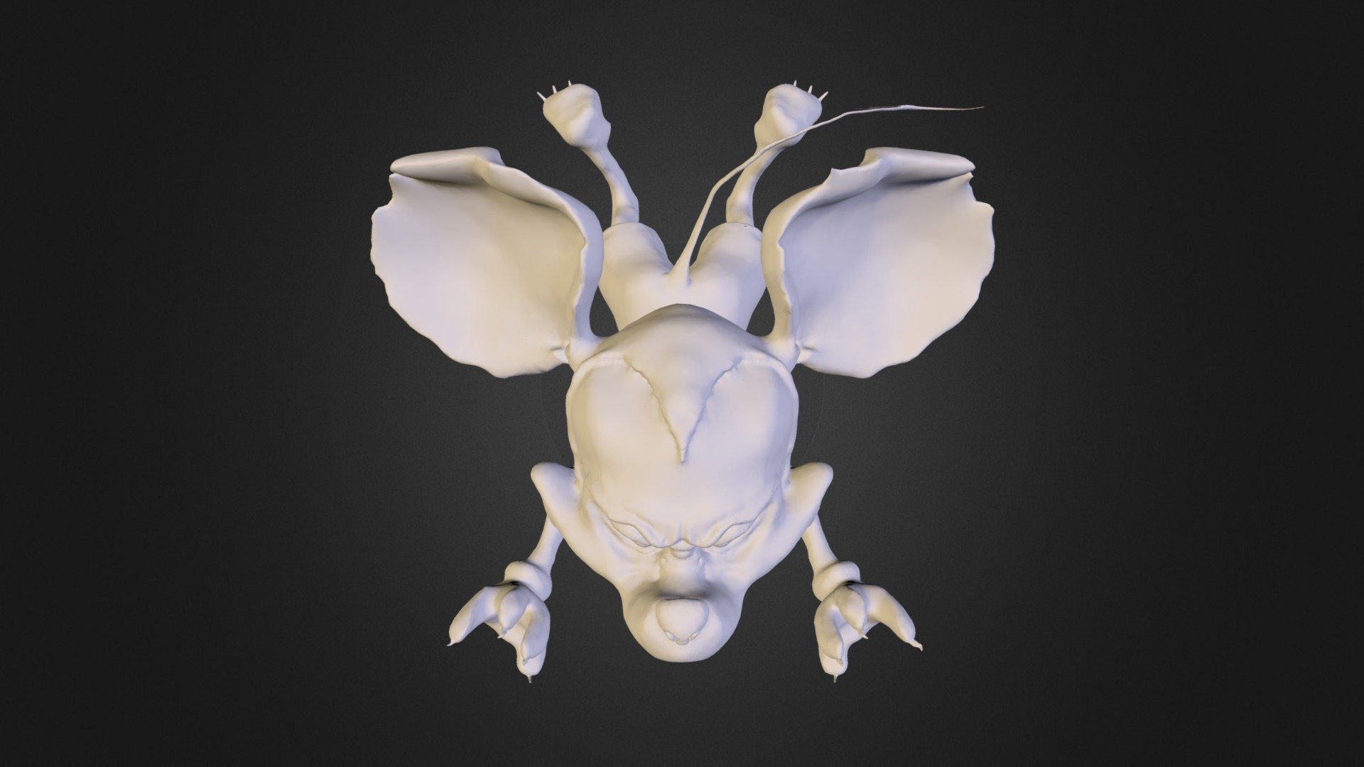 Mickey Mouse gone wild - jumping (tail) - 3D model by leopoly [d228c80 ...
