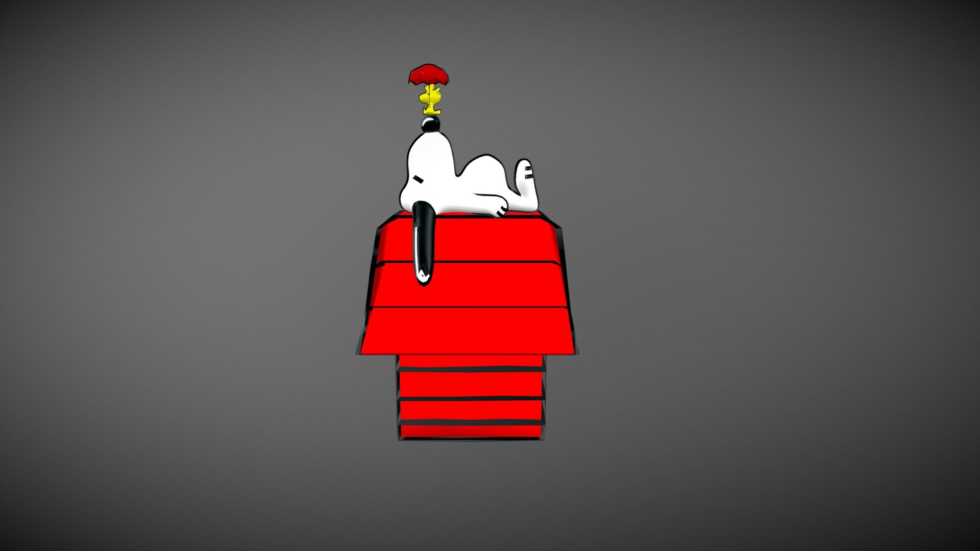Snoopy - 3D model by melann_strauss [d22959a] - Sketchfab