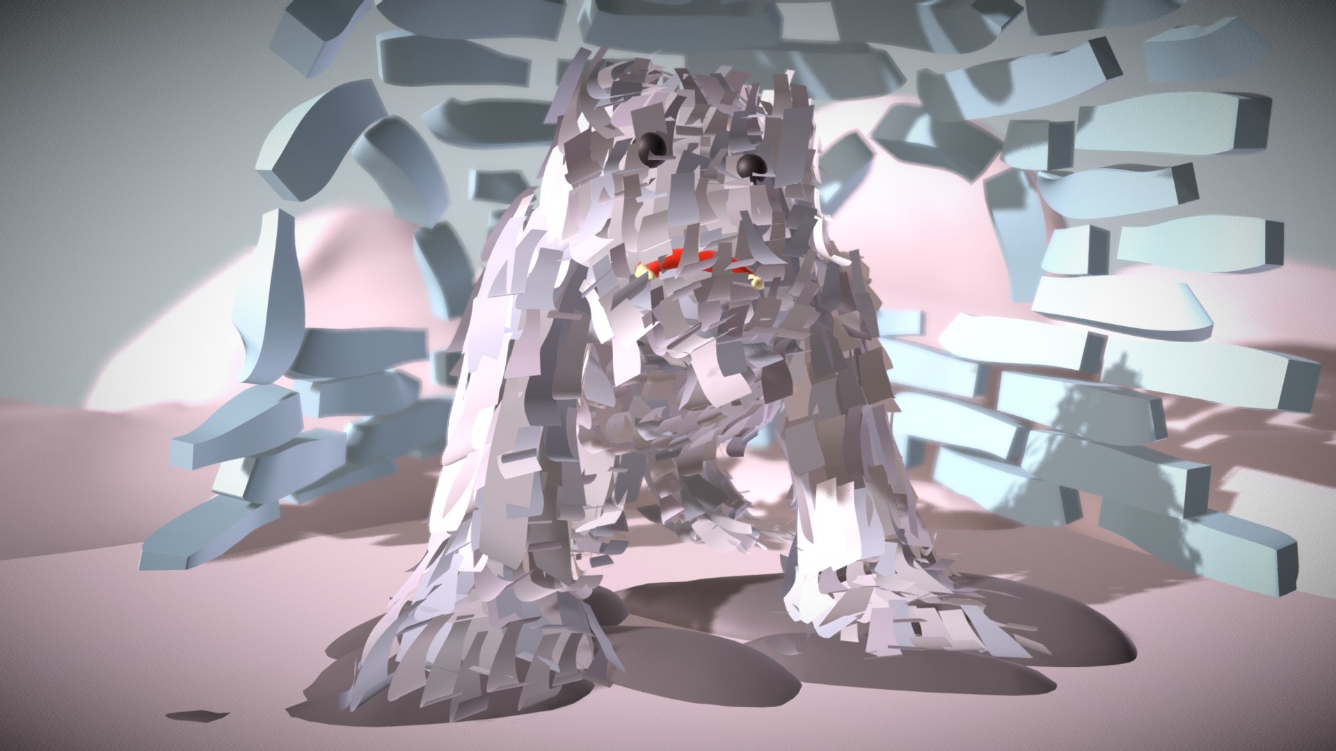Snow Monster - 3D model by maxiw [d22c99e] - Sketchfab