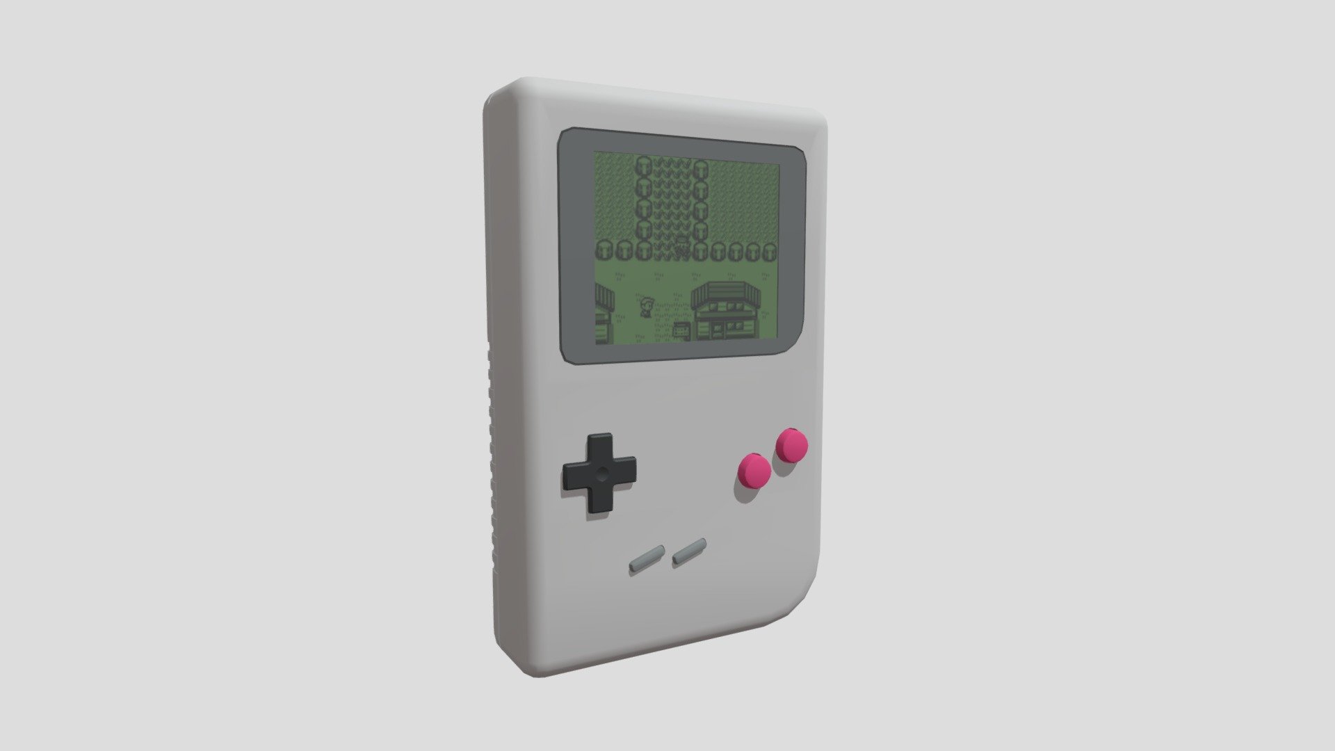 Game Boy - Download Free 3D model by gavinmcg [d22d2cb] - Sketchfab