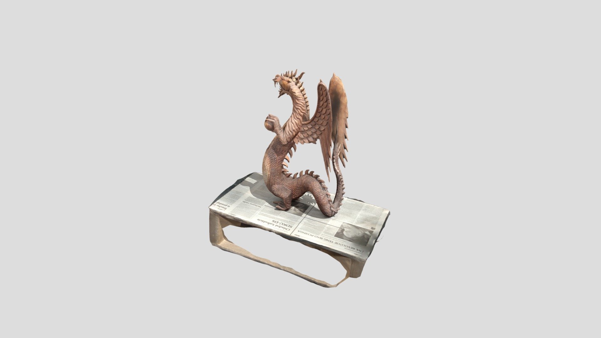Dragon_full_OC2 - 3D model by OnderT [d22d41b] - Sketchfab