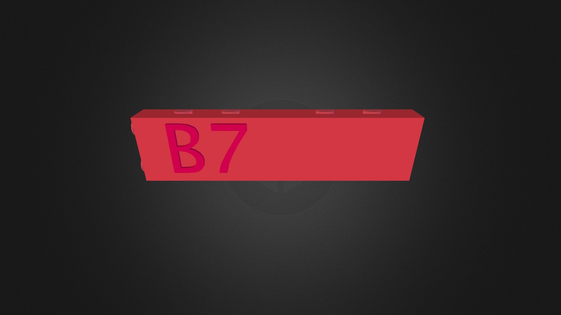 B7 - 3D model by Wikidwell [d22da99] - Sketchfab