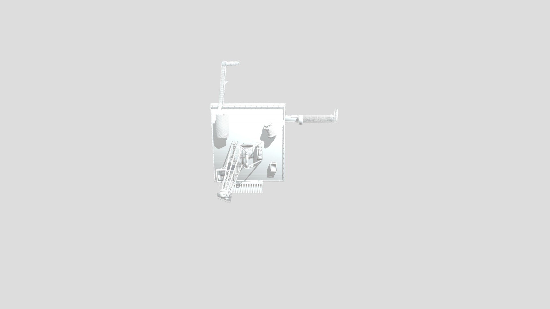 Oil Rig - 3D model by Alireza (@afrasiabpour) [d22e46b] - Sketchfab