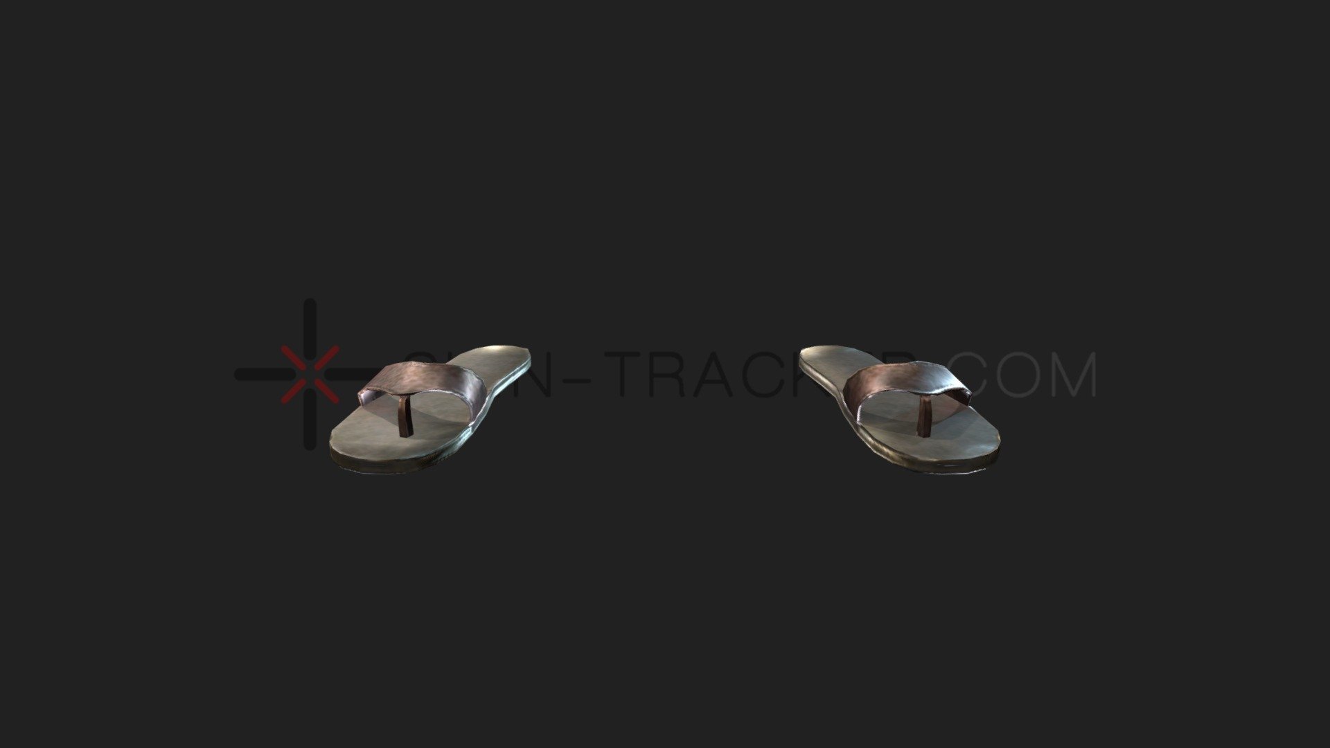 PUBG - Slippers (Black) - 3D model by Skin-Tracker (@stairwave ...