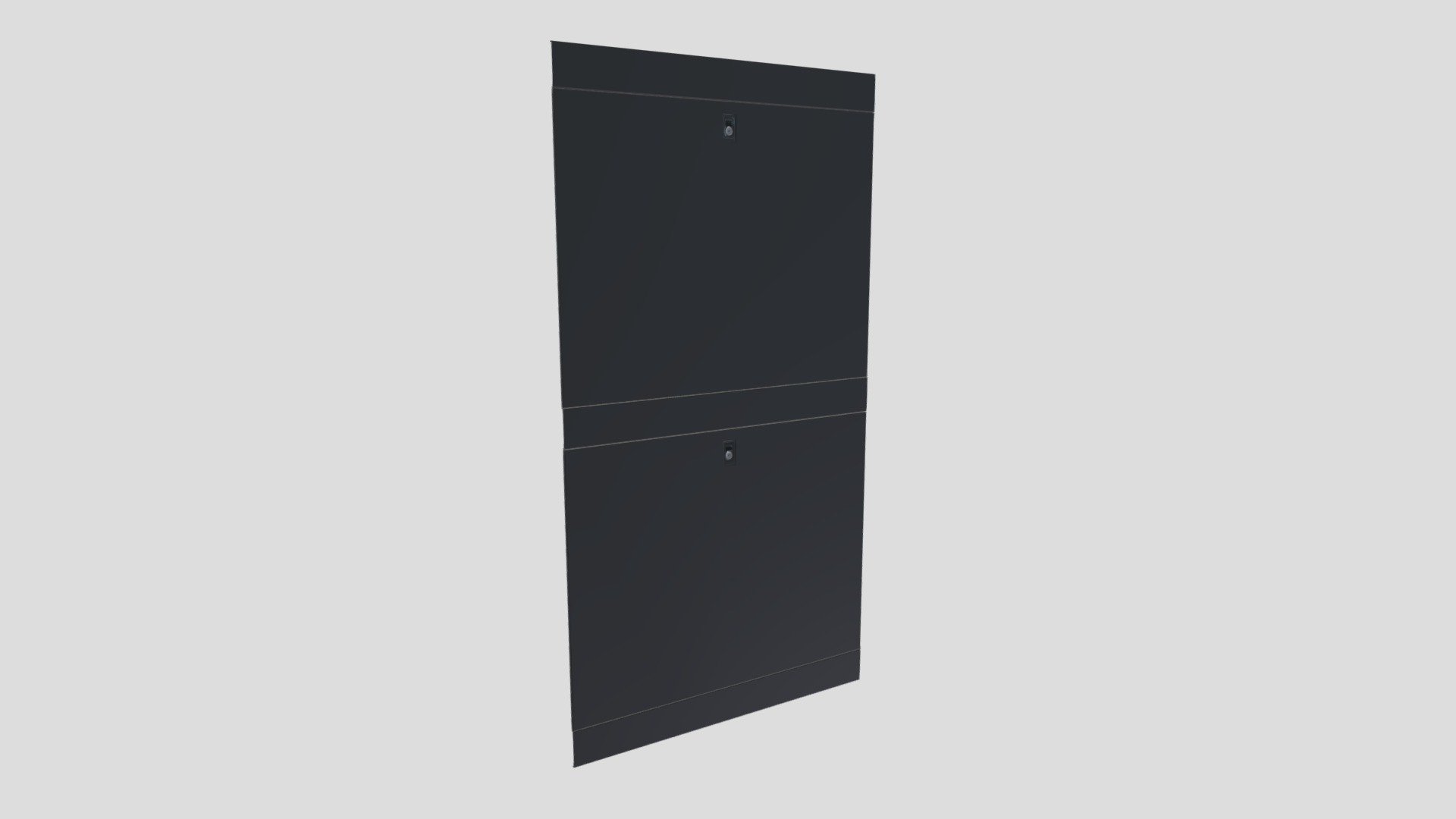 VR Side Panel 42 Ux1100 - 3D model by Vertiv [d23230e] - Sketchfab