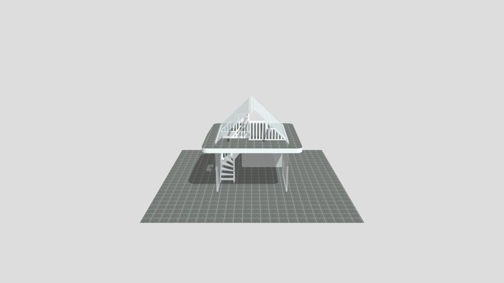 trap gastenverblijf TrapDirect - 3D model by TrapDirect [d23389e ...