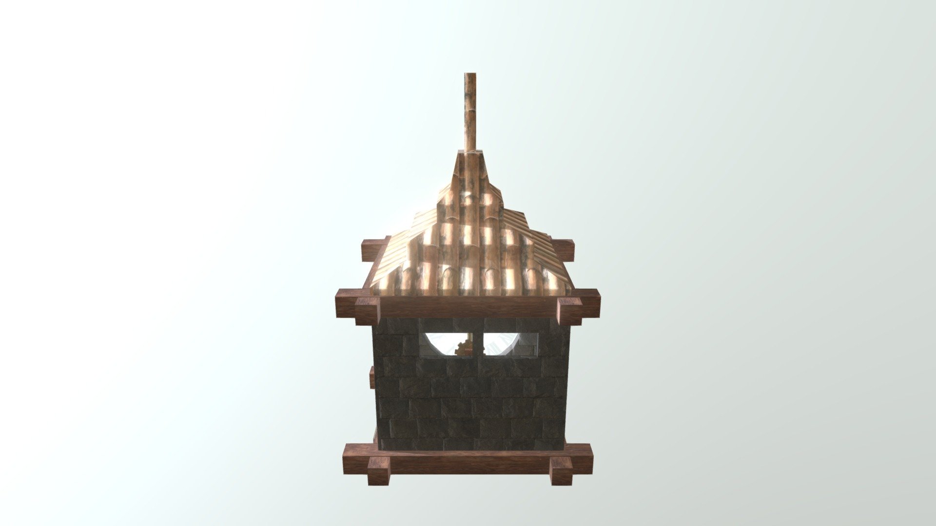 Clock Tower - 3D model by agfa18.ben [d2344a3] - Sketchfab