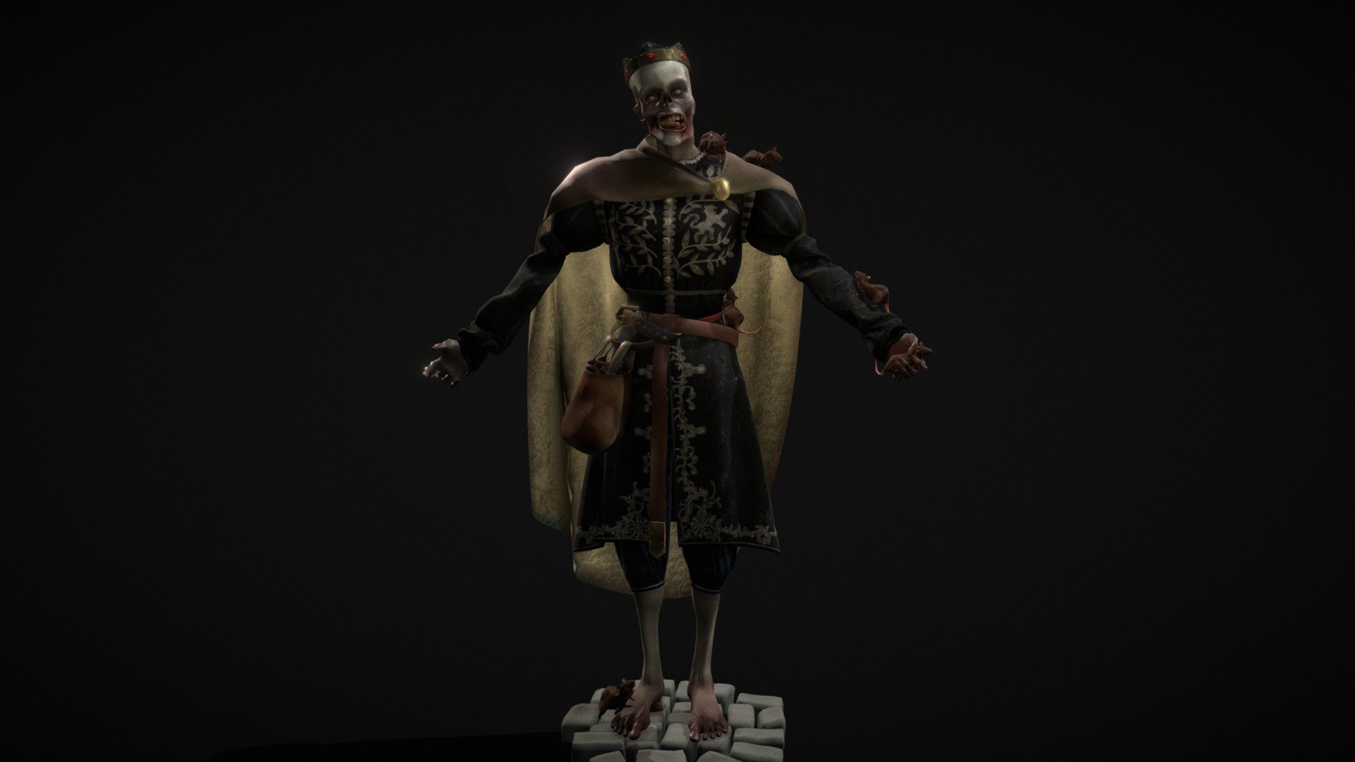 King Popiel - 3D model by kiril (@kiril5rov) [d235228] - Sketchfab