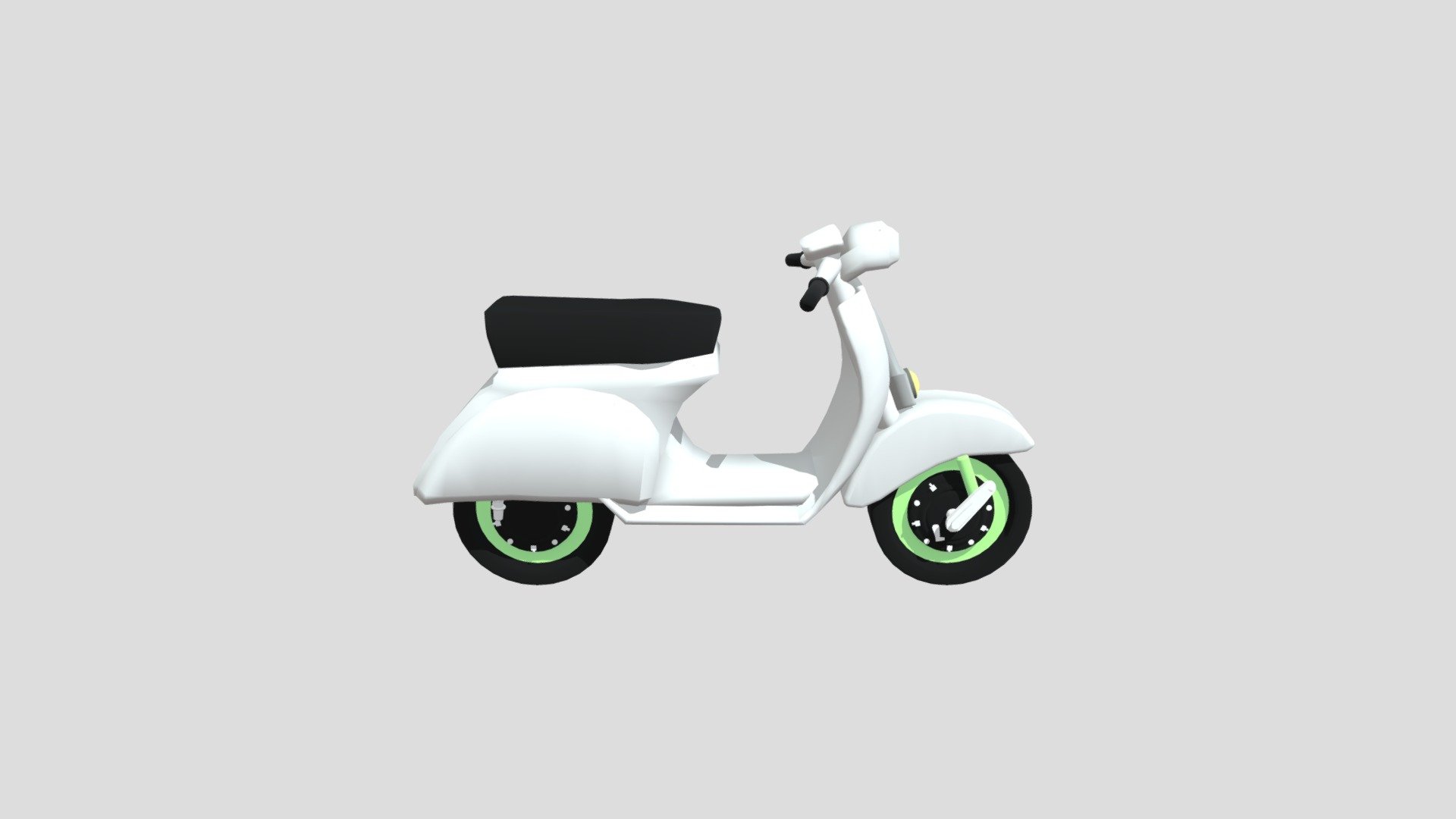 Scooter - 3D model by Amila (@amila1995) [d236680] - Sketchfab