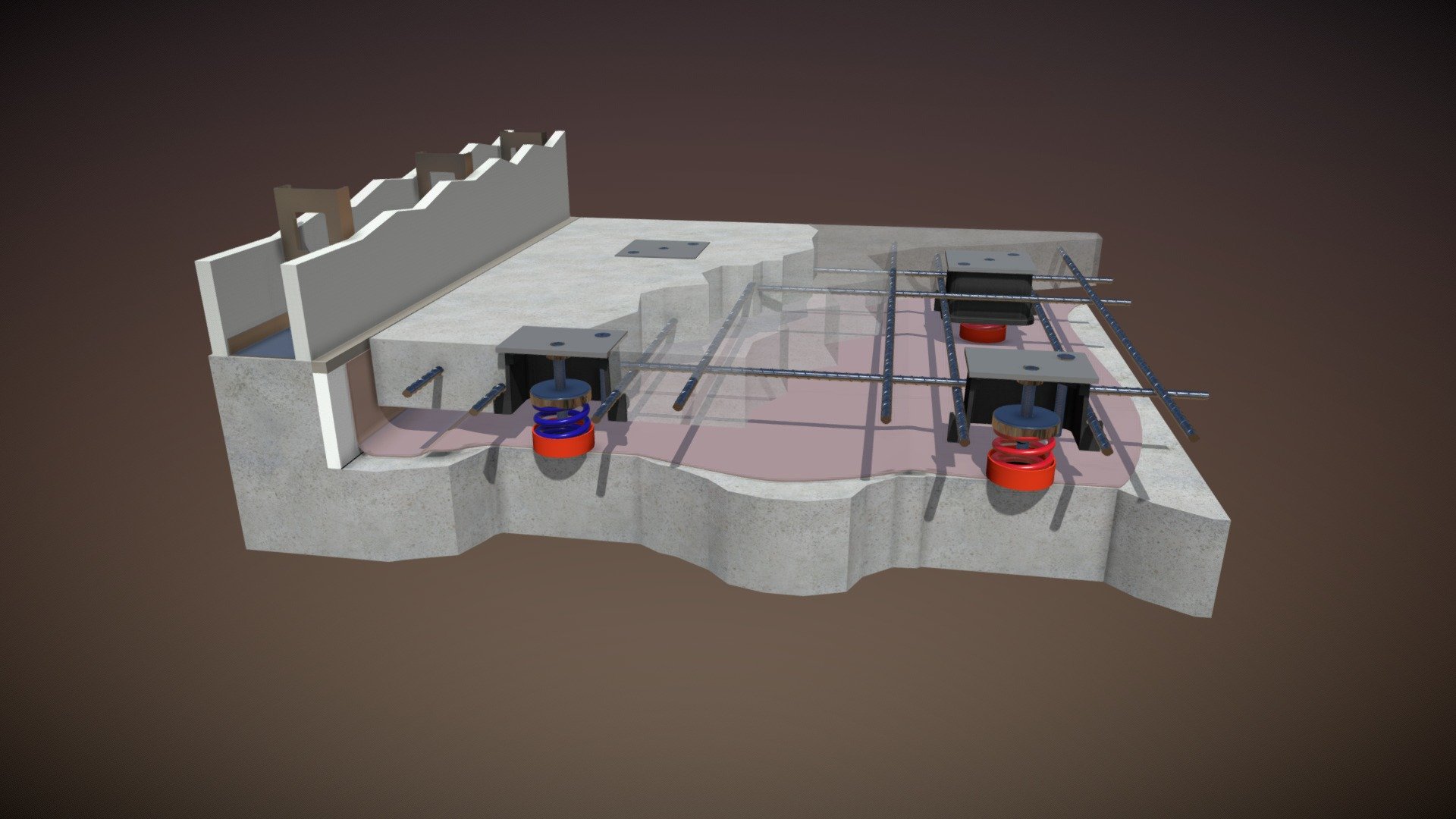 LiftWrx Isolated Slab: After Lifting - 3D model by Kinetics Noise ...