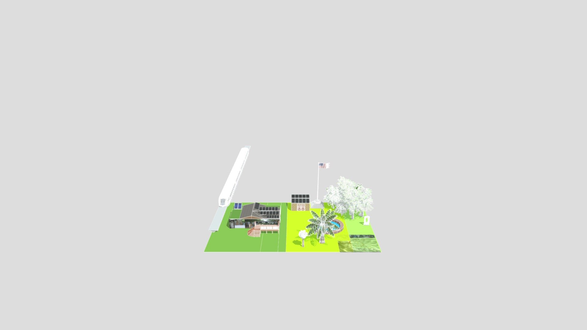 Remember You Veterans Solar Park - 3D model by 279Rehab [d23904c ...