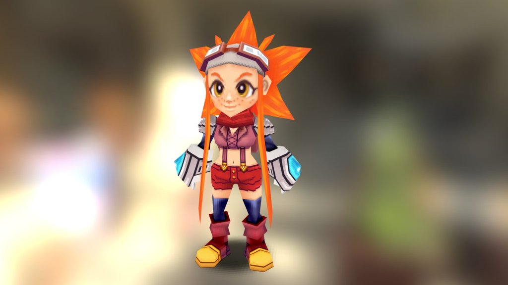 Cryamore Low Poly Esmy - 3D model by the_regressor (@the-regressor ...