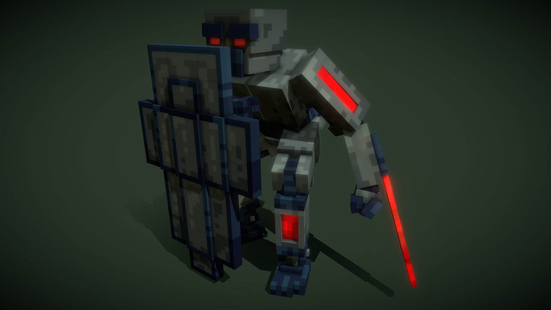 Robot Soldier - 3D model by ExterrMatt [d2397c1] - Sketchfab