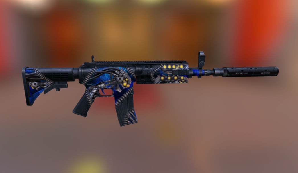 M4A1xs-Soul's Extractor - 3D model by Metallist [d23bc4e] - Sketchfab