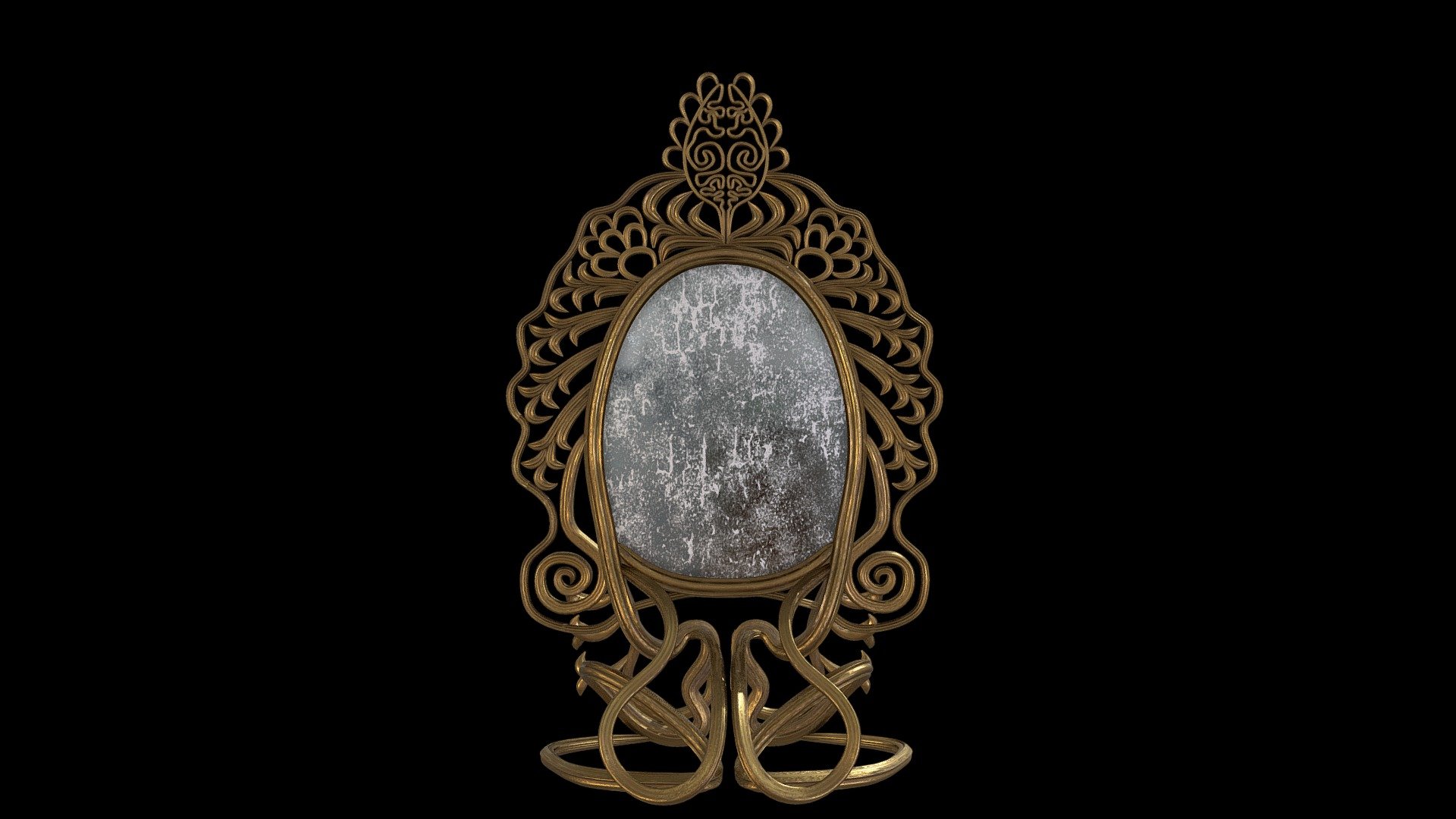 Victorian Mirror - 3D model by Invictus fulgur (@Invictus_fulgur ...