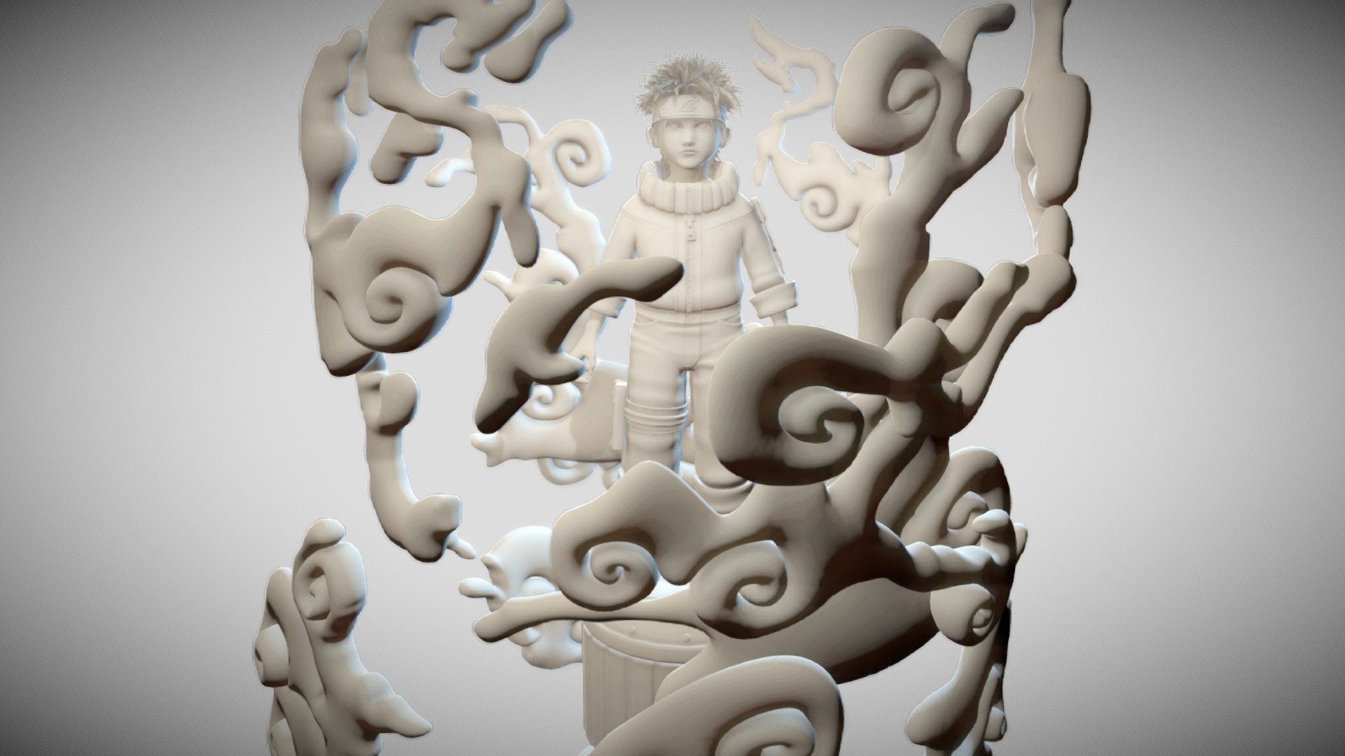 Naruto - 3D model by clueme [d23e36f] - Sketchfab