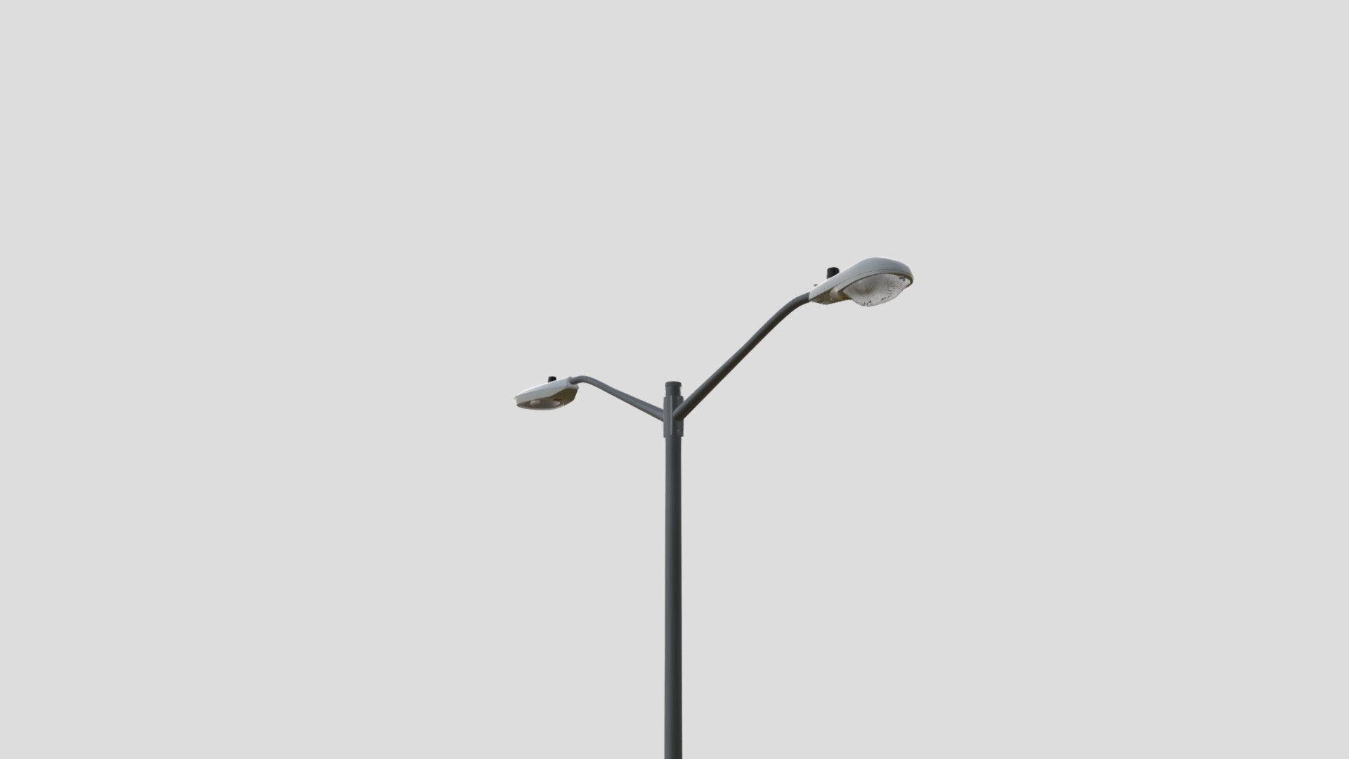Street Light with AEL 115 and Cooper OVF - Download Free 3D model by ...
