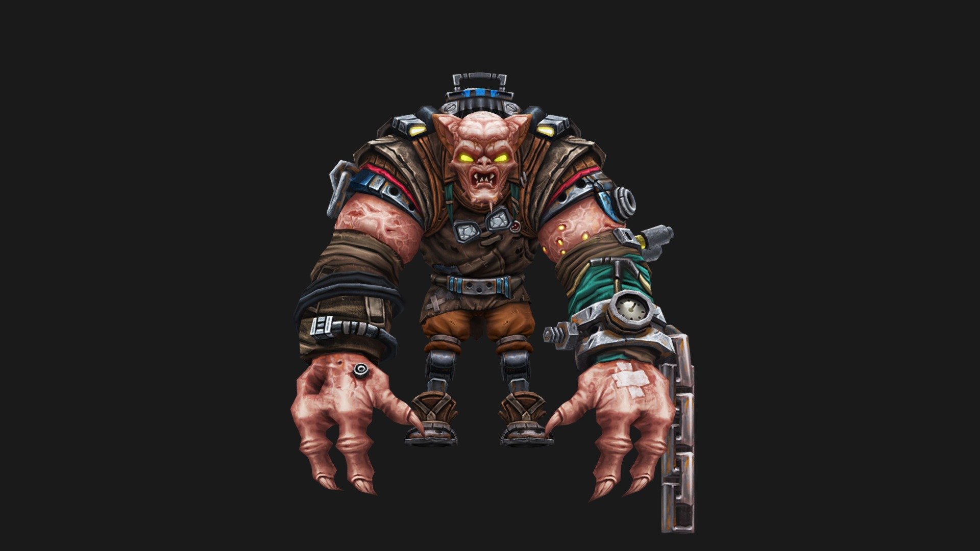 mutant - 3D model by CC (@ccsf) [d245161] - Sketchfab