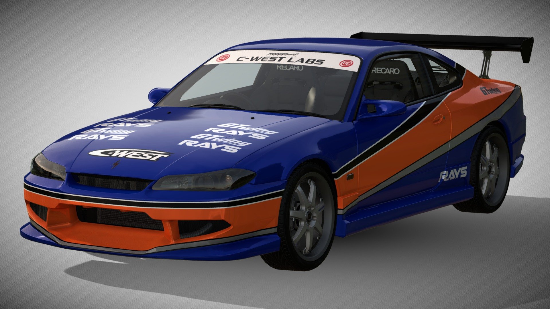 Mona Lisa 2001 C-West Silvia S15 Tokyo Drift - Download Free 3D model by Ddiaz Design (@ddiaz ...