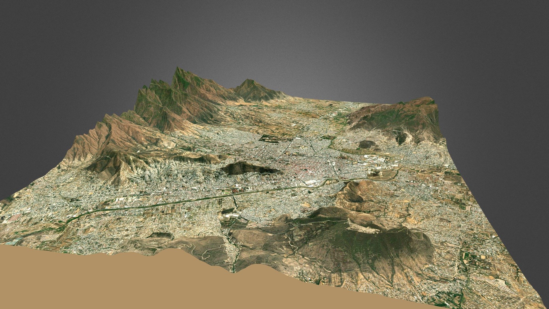 Modelo 3D de La Ciudad De Oaxaca de Juárez - 3D model by sicsig ...
