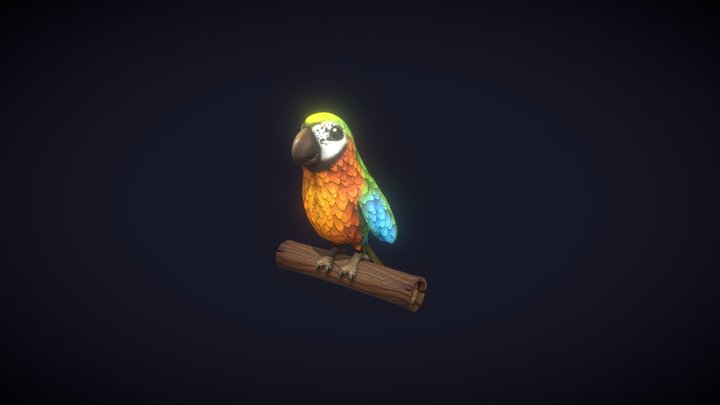 Cartoon-bird 3D models - Sketchfab