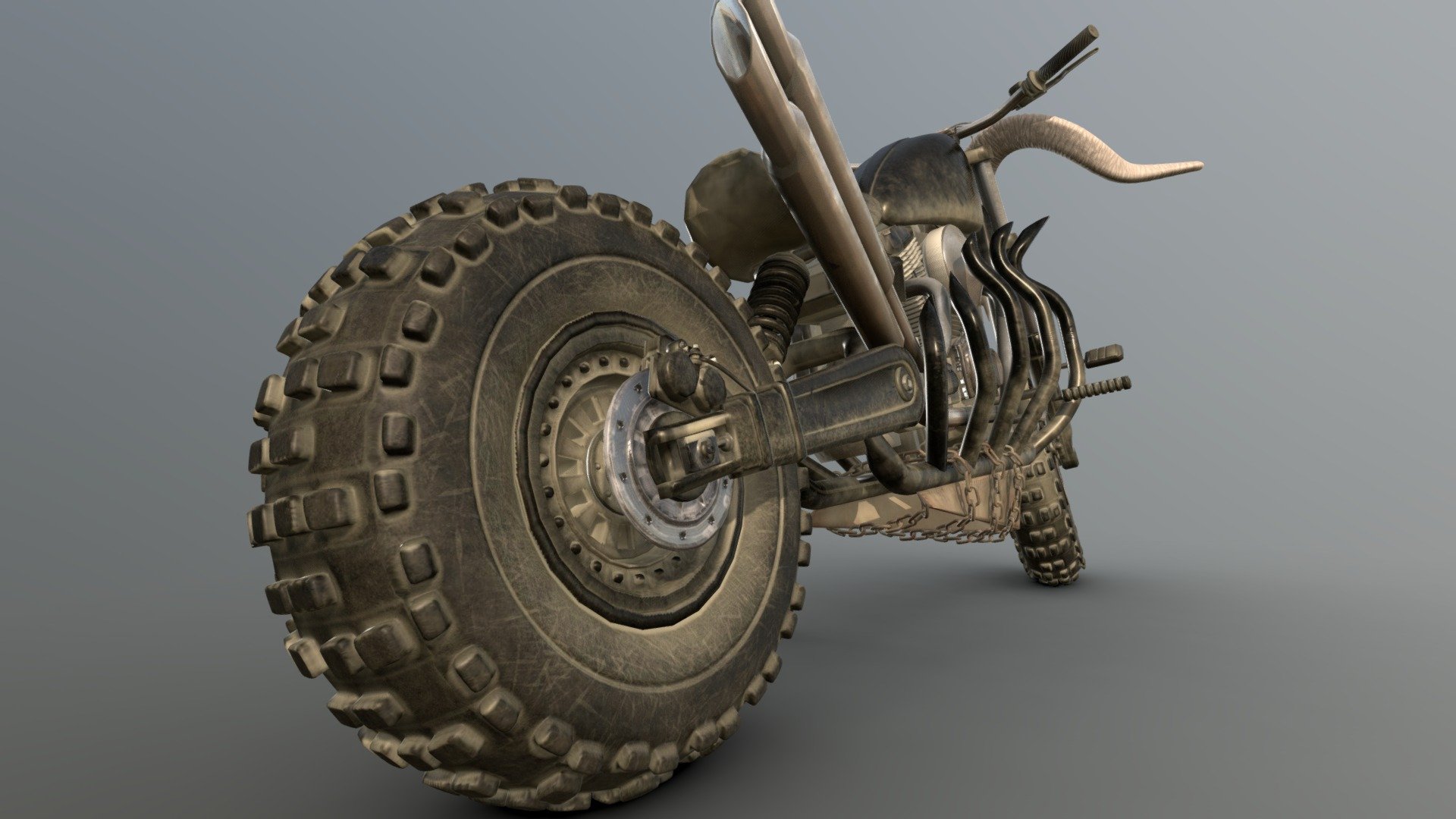 Motorcycle - Download Free 3D model by Vlad (@vladvhm) [d2491be ...