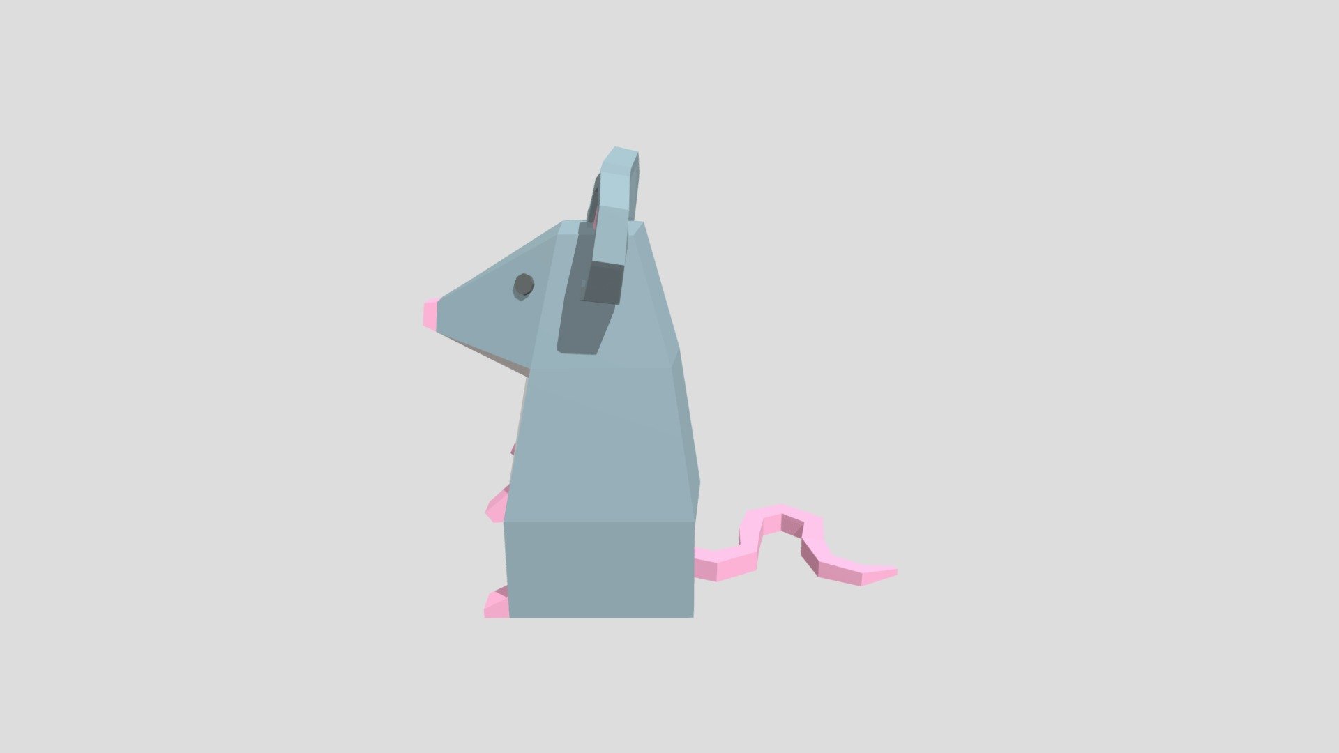 Mouse by Google Poly - Download Free 3D model by kulioner [d249497 ...