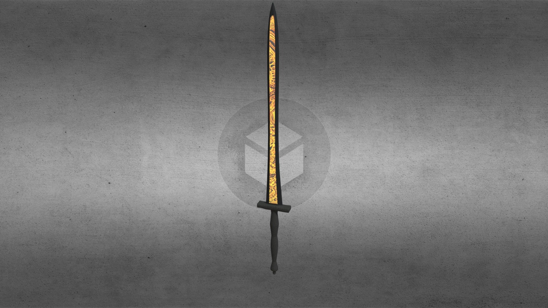 Black Radiant Sword - 3D model by GGD&R (@GGDR) [d24b393] - Sketchfab