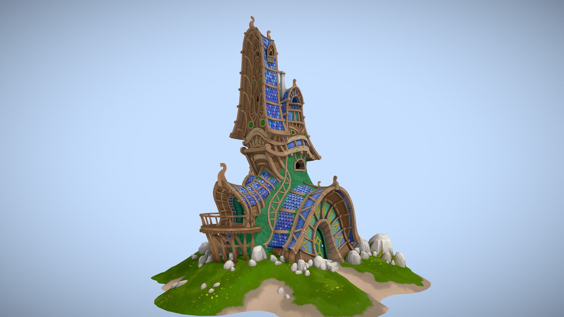 ElfHome - 3D model by Konstantin.Kravchenin [d24b757] - Sketchfab
