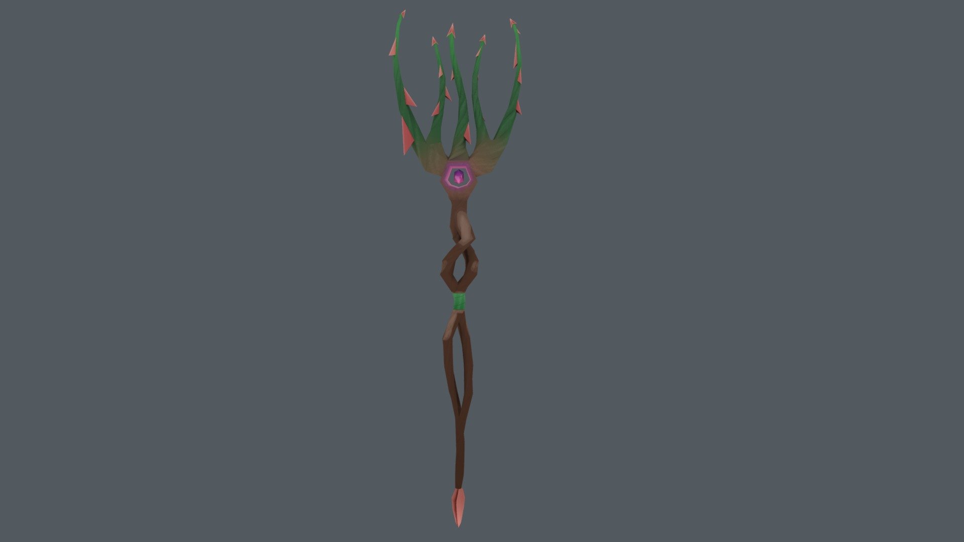 Staff Weaponcraft temp - 3D model by jasperbaekens [d24bc26] - Sketchfab