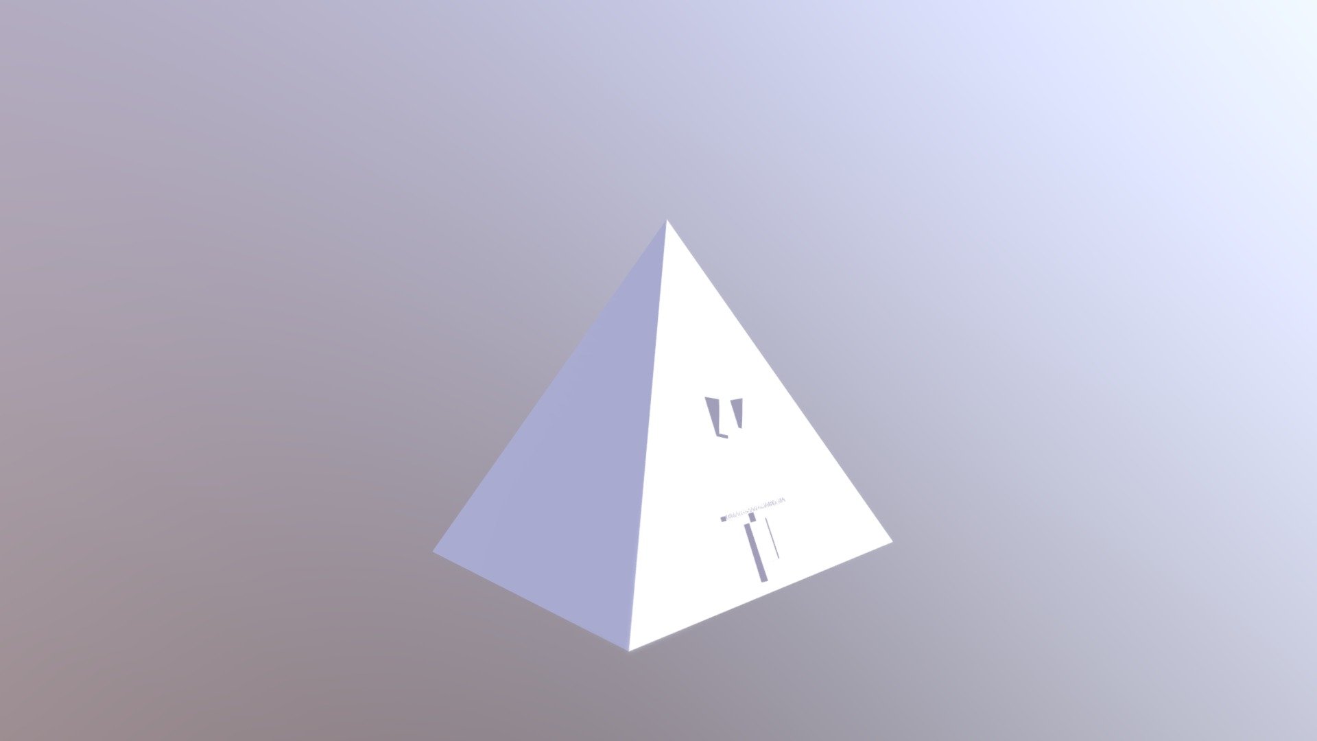 Pyramid - Download Free 3D model by Bĺįñķ (@introagnihotri) [d24c7ee ...