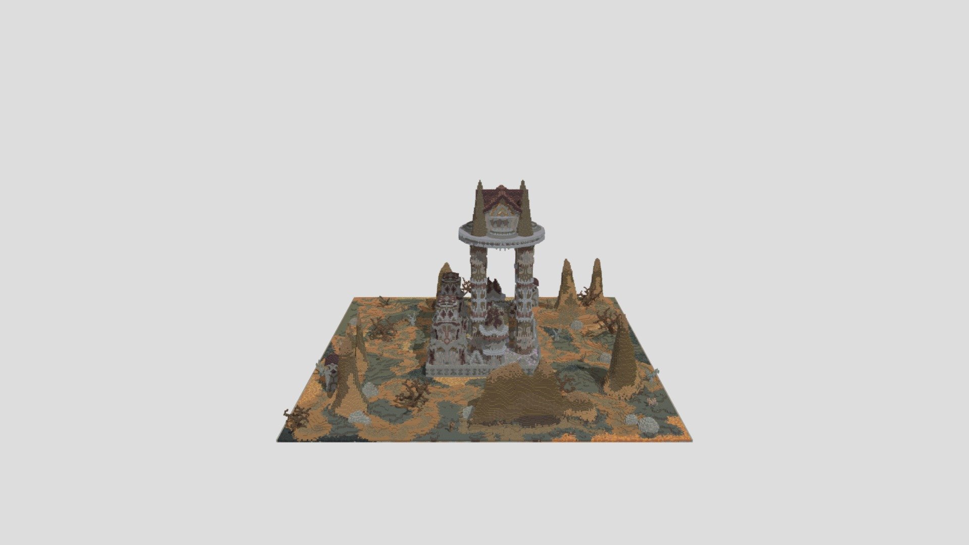 Apocalypse Themed Spawn & Warzone - 3D model by premadesetups [d24ff9a ...
