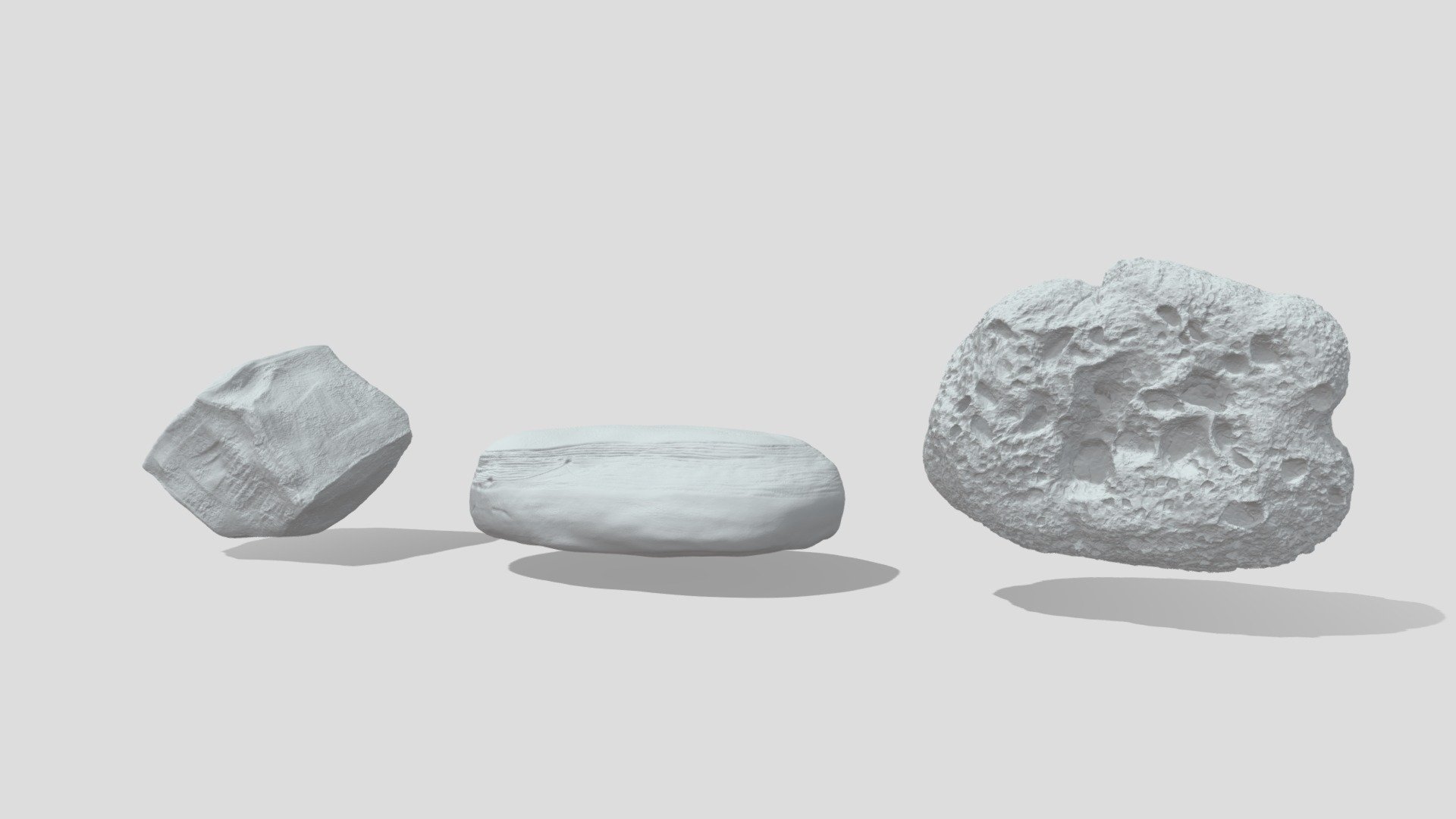 Rocks, Igneous, Sedimentary, Metamorphic - 3D model by Christhefish8it ...