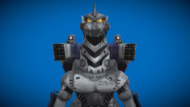 Mechagodzilla 3D models - Sketchfab