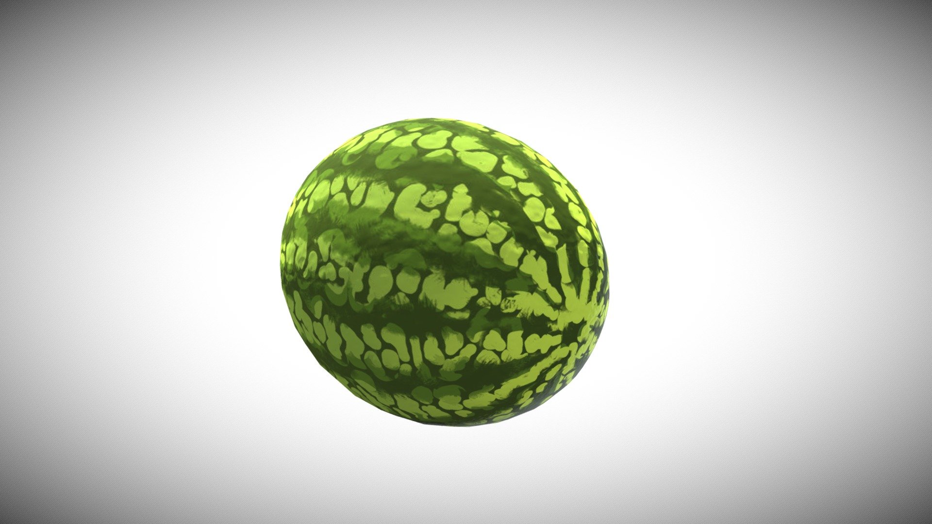 Watermelon - Download Free 3D model by _alice_wang_ (@alice_wang_1997 ...