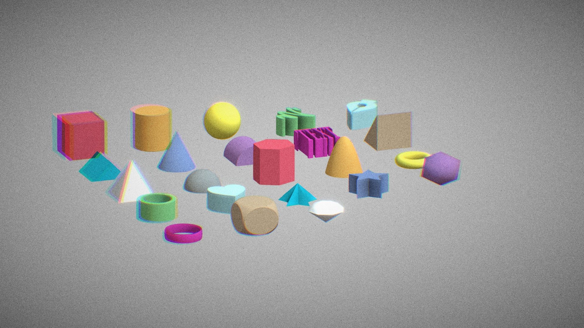 Basic Shapes Pack - Download Free 3D model by Smol_Turtle (@Turtlekid ...