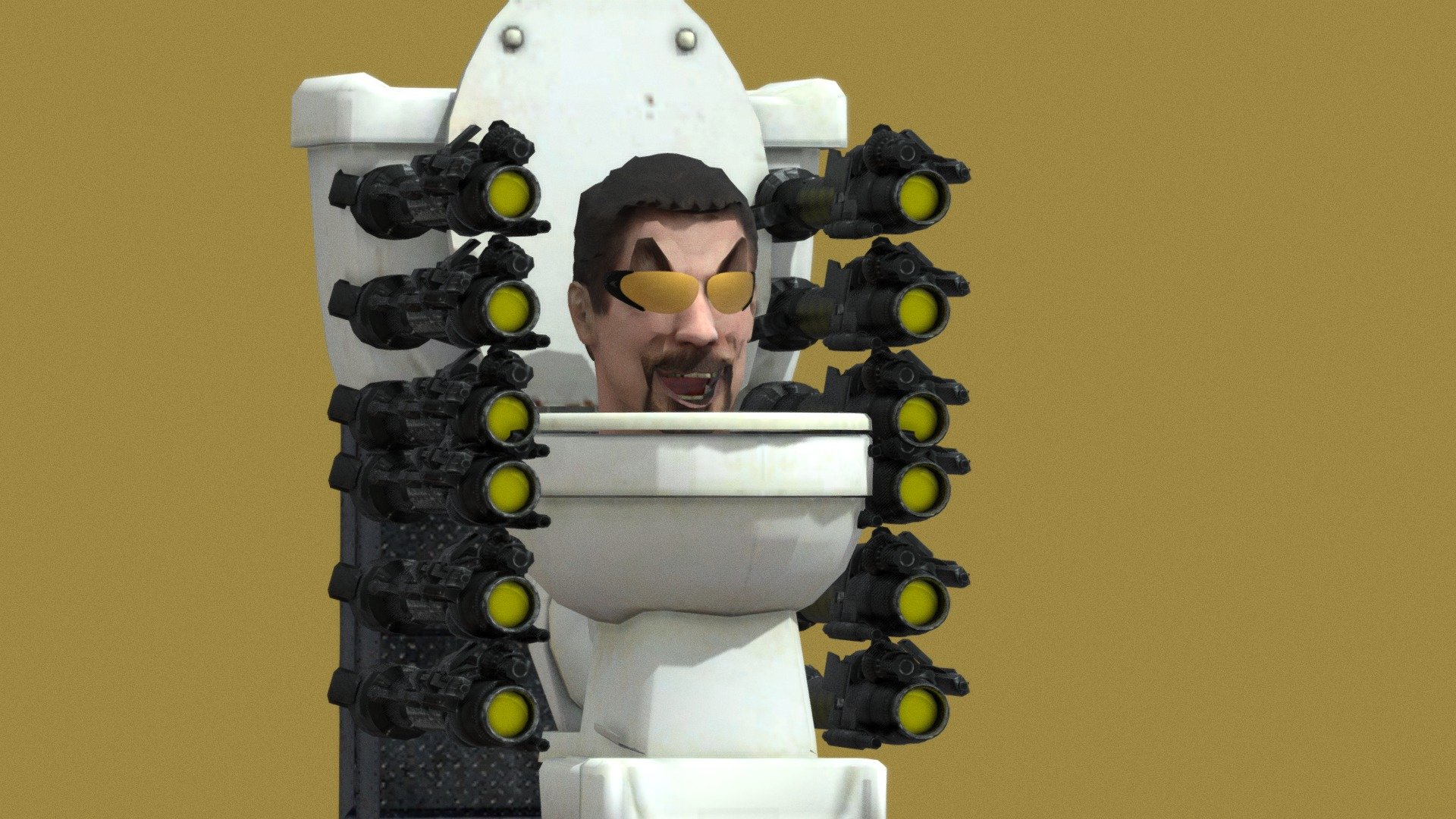 gordon freeman toilet (skibiditoiletfanmade) - 3D model by ppamm2 ...