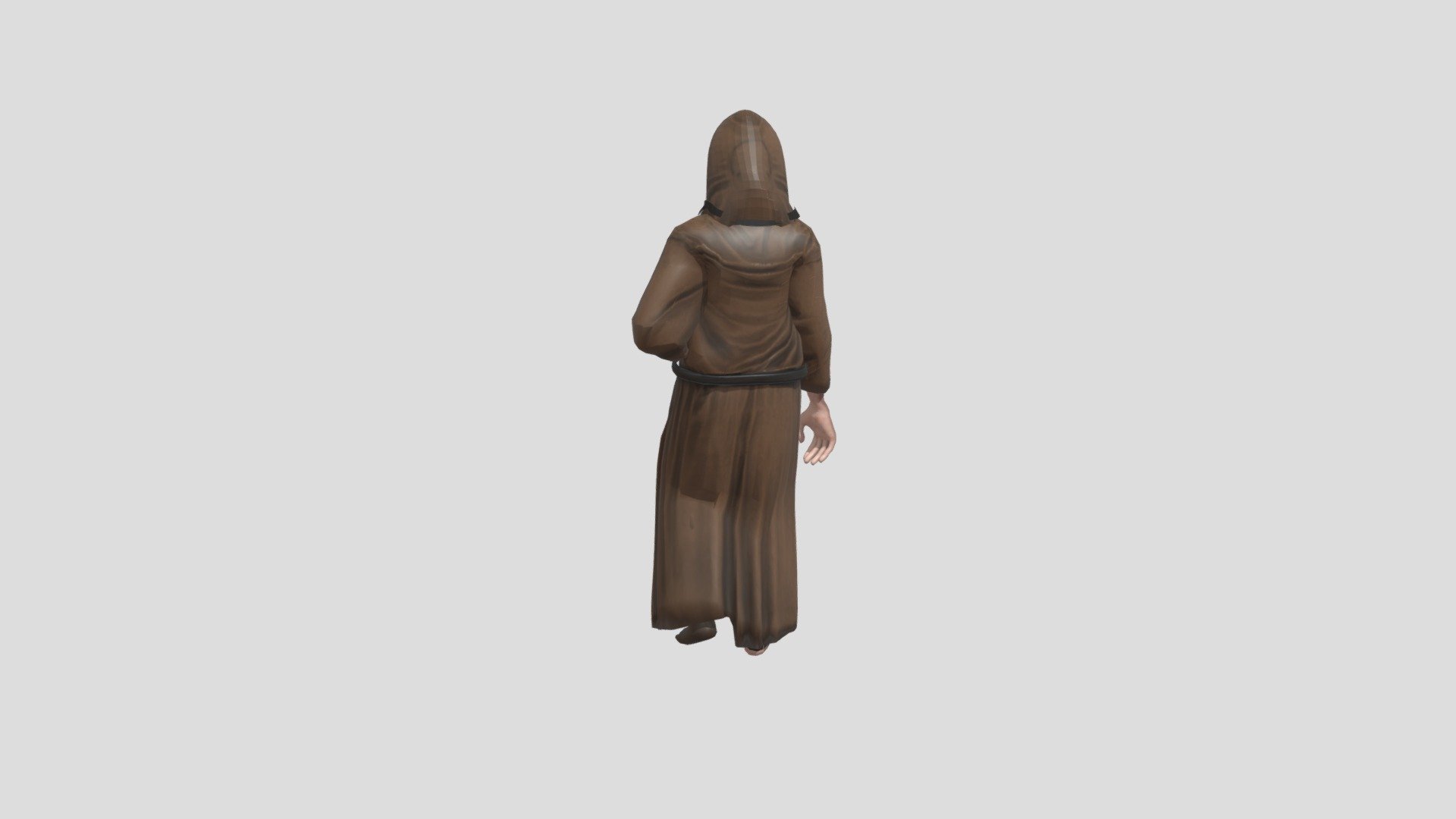 Monk Circle Walking - Download Free 3D model by cmunizaga [d255ba1 ...