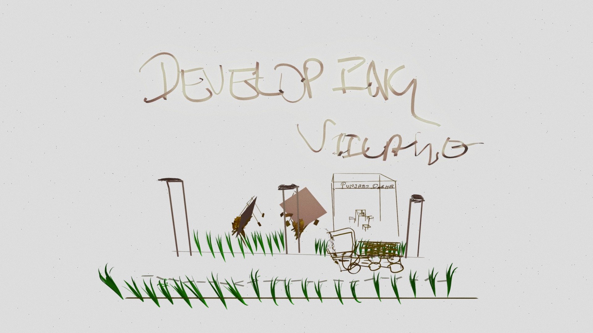 Developing Village - 3D model by VR360 (@resart) [d256e33] - Sketchfab
