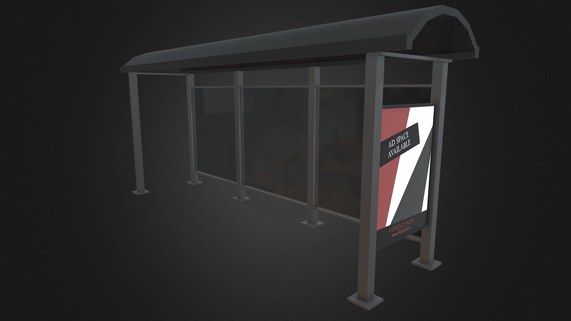Low Poly Bus Stop - Download Free 3D model by @Samyak Jain (@jsamyak861 ...